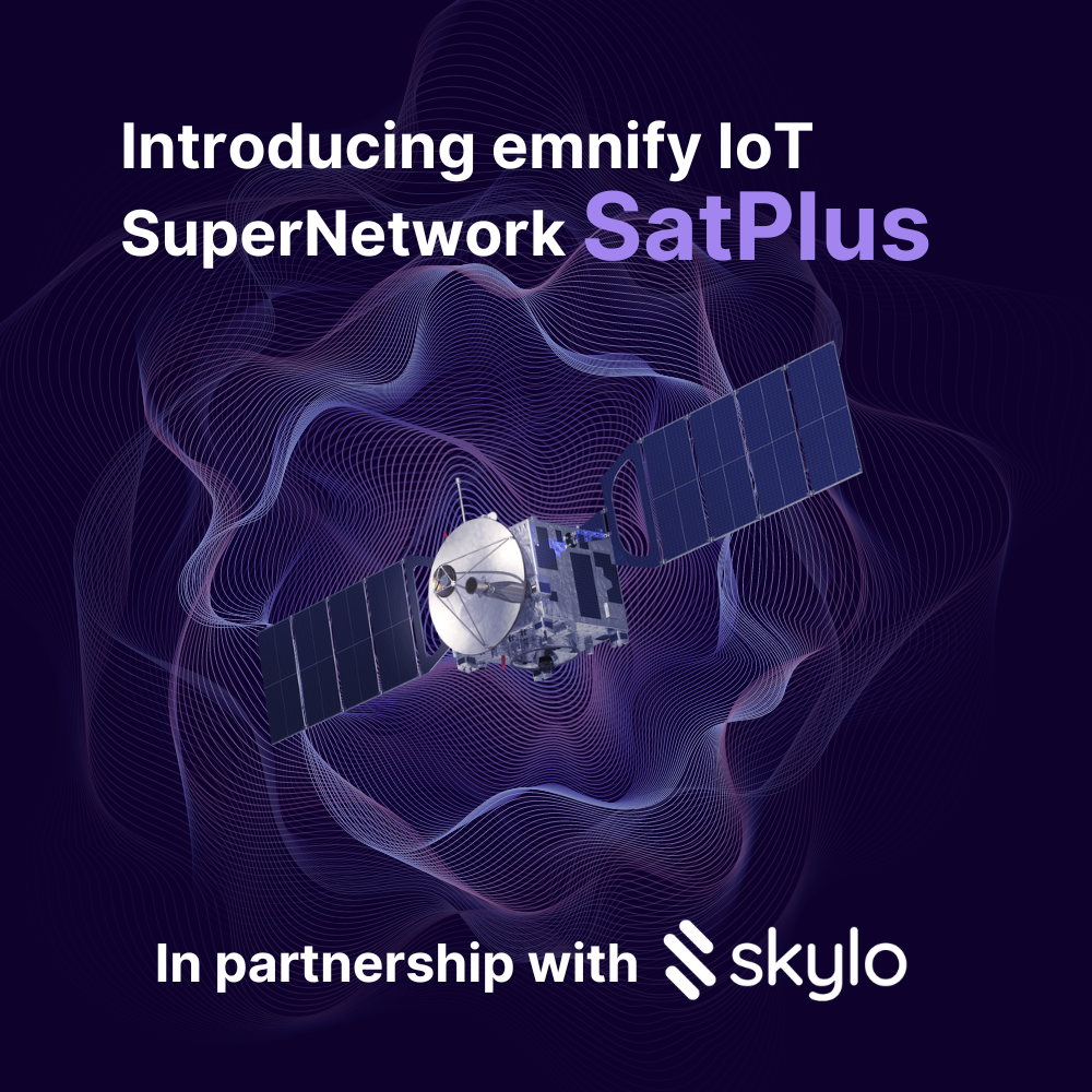 emnify announces IoT SuperNetwork SatPlus, industry-first converged cellular and satellite IoT ...